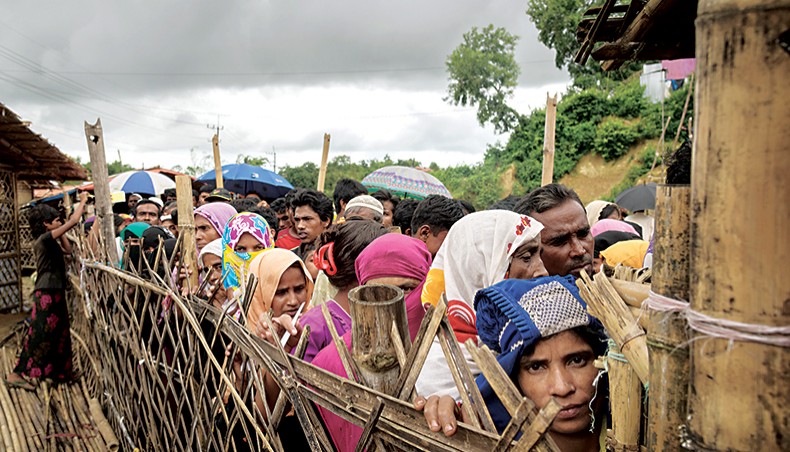 UK urges world backing in Rohingya justice