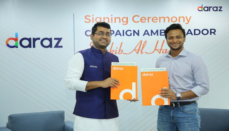 New Age | Shakib Al Hasan becomes Daraz’s campaign ambassador