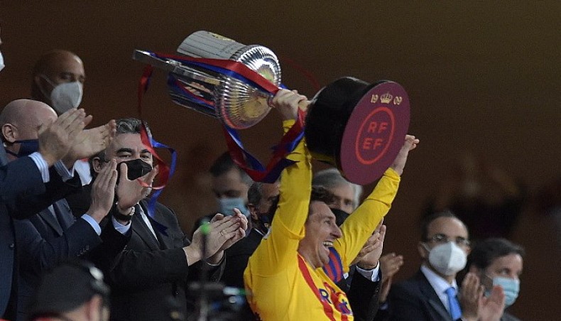 New Age | Sensational Messi scores twice as Barca win Copa del Rey