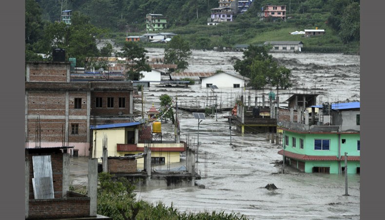 New Age | 12 killed, several missing as monsoon floods hit Bhutan, Nepal
