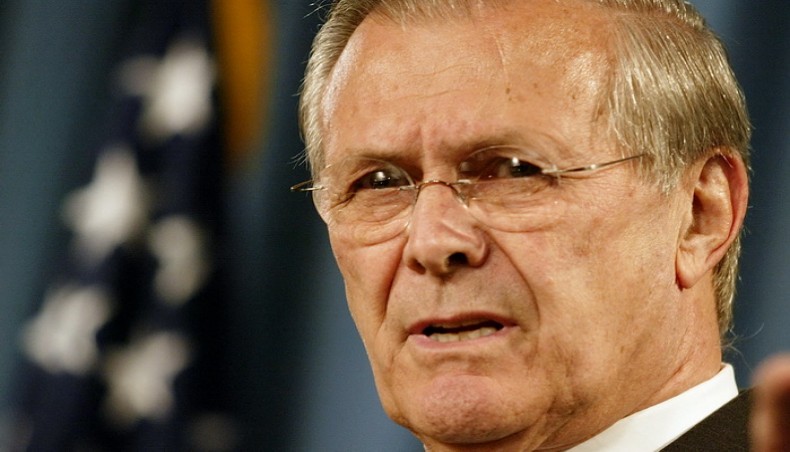 New Age | Former US defence secy Rumsfeld, cocksure architect of Iraq ...