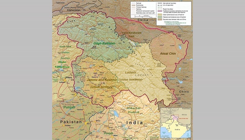 The Indian nation and its borders