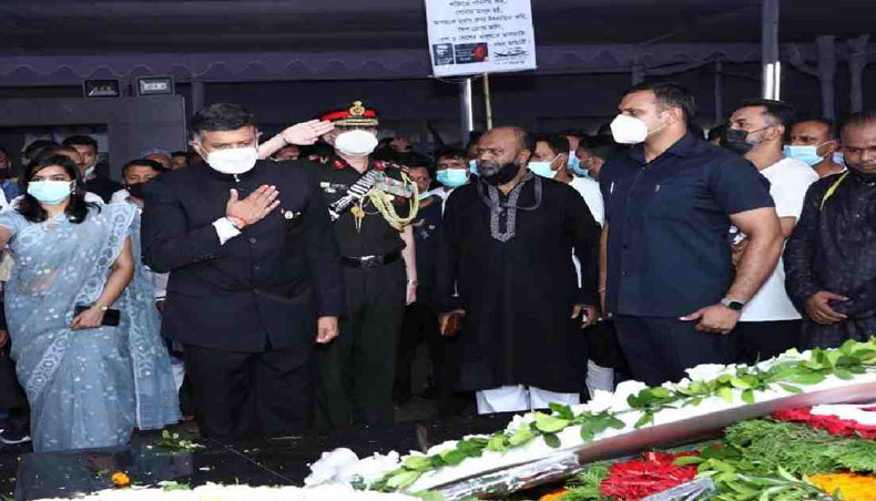 New Age | India says inspired to protect values of Mujib