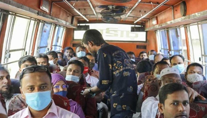 Owners want 60pc fare hike to operate bus at half capacity in Ctg