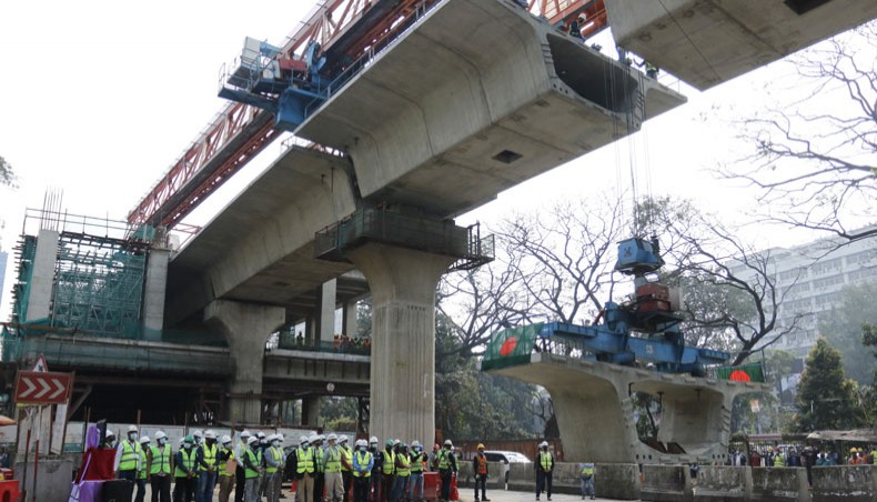 New Age | Installation of viaducts ends