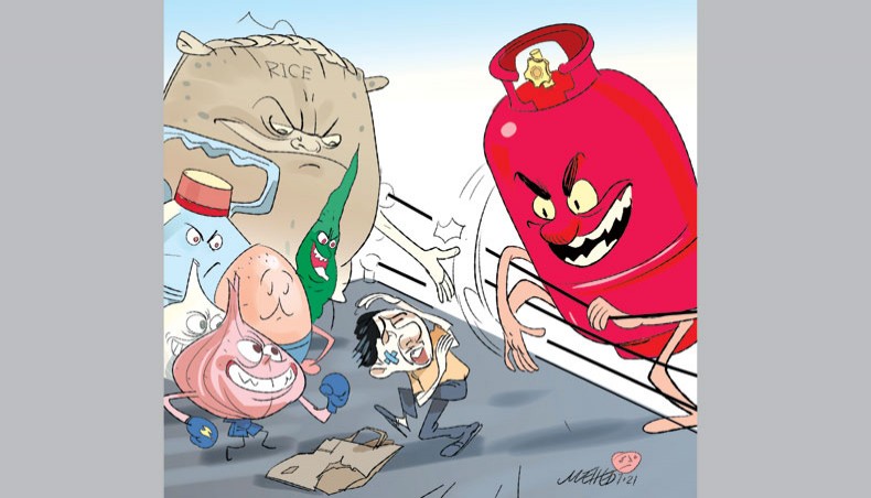 Food Inflation Cartoon