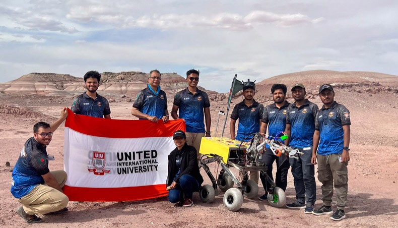 New Age | UIU Mars Rover wins first place in Asia