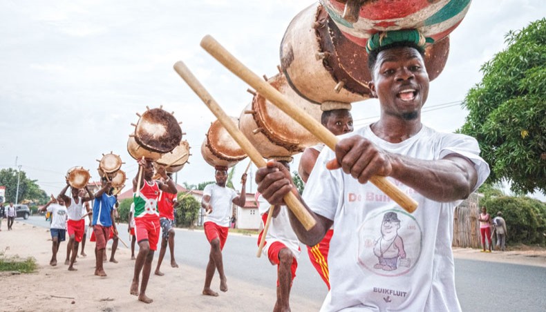 New Age | Burundi drummers forced to dance to official beat