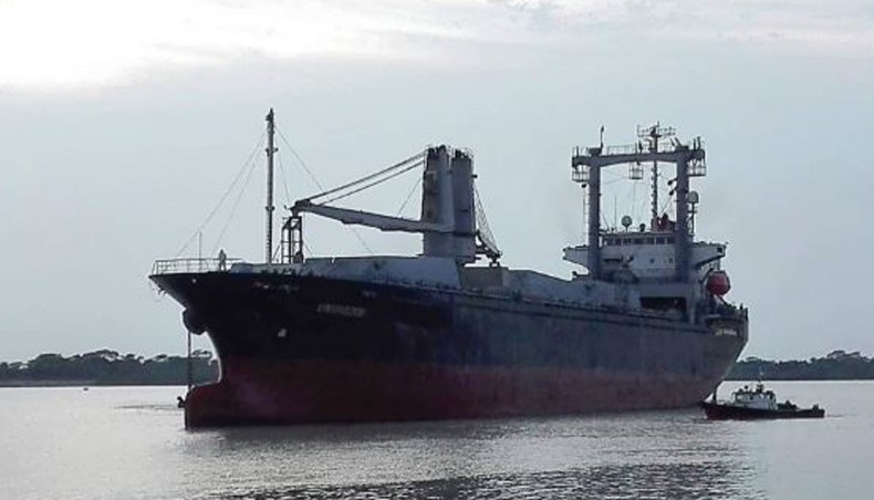 New Age | Ship carrying raw materials for RNPP arrives at Mongla Port
