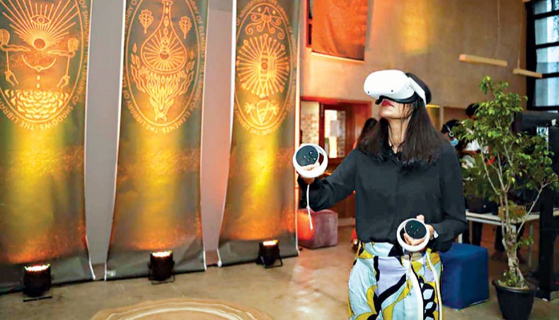 New Age | Virtual reality installation reimagines future libraries