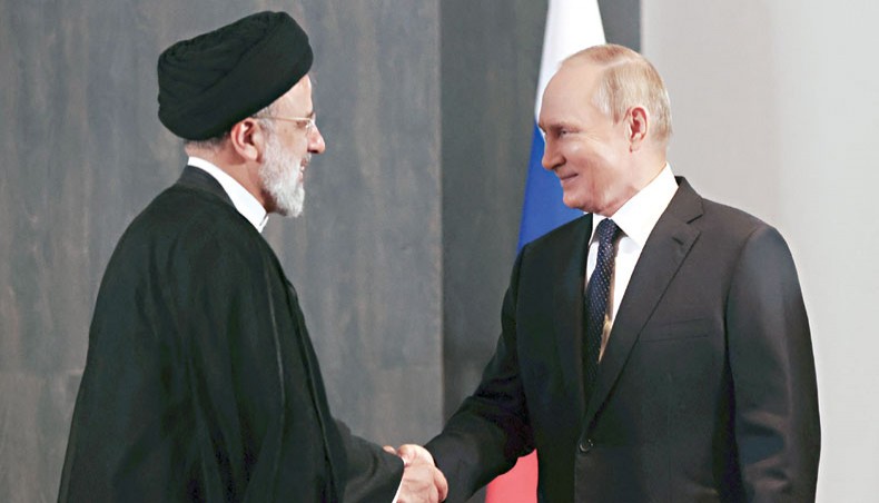 New Age | Iran tells Putin coop strengthens US-sanctioned countries