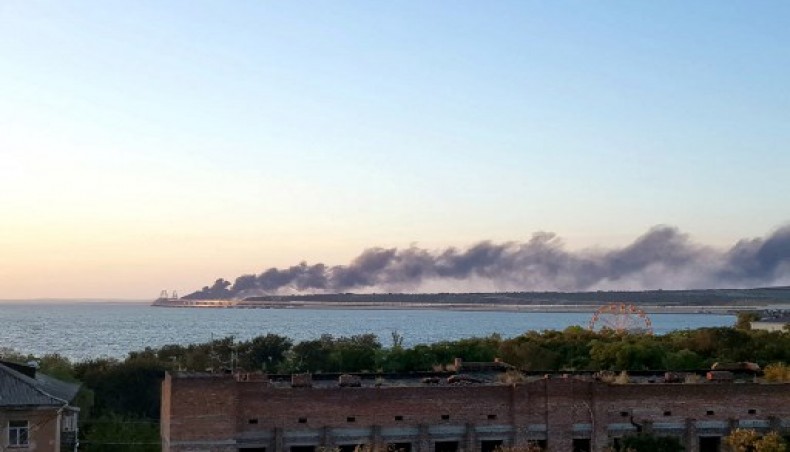 New Age | Ukrainian officials mock Russia over Crimea bridge blast