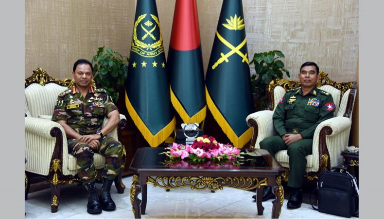 New Age | Myanmar army seeks warm relations with Bangladesh Army