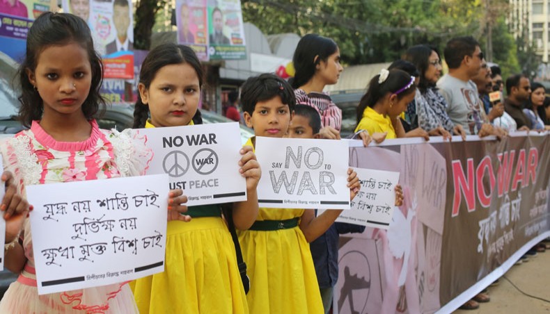 New Age | Rally calls for UN intervention in Russia-Ukraine war