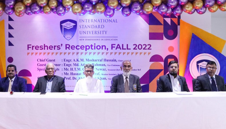 New Age | Freshers’ reception held at ISU