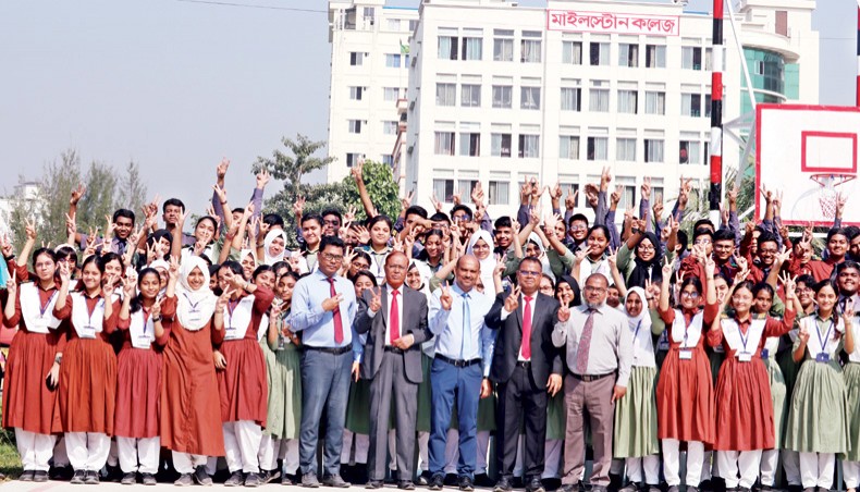 New Age | 1,250 students of Milestone College get GPA 5