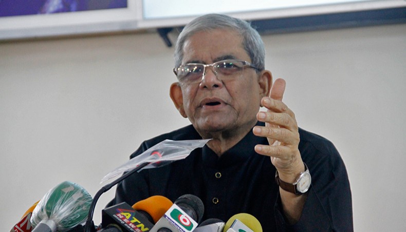 New Age | BNP secretary general Fakhrul barred from going into party office