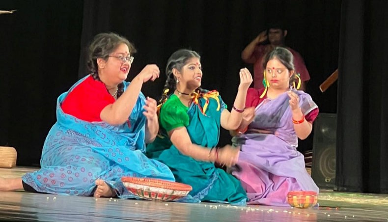 New Age | Differently abled children stage Nakshi Kanthar Math