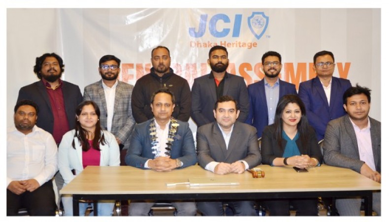 New Age | JCI Dhaka Heritage general assembly held