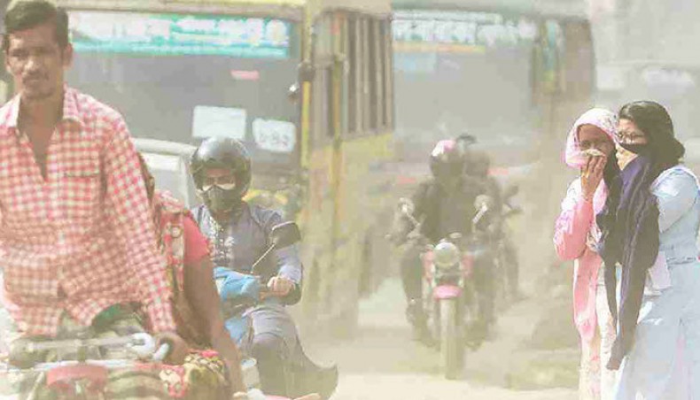 New Age | Dhaka becomes 5th most polluted city with AQI score of 194