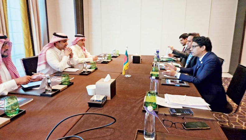 New Age | Palak meets Saudi telecom chairman in Riyadh