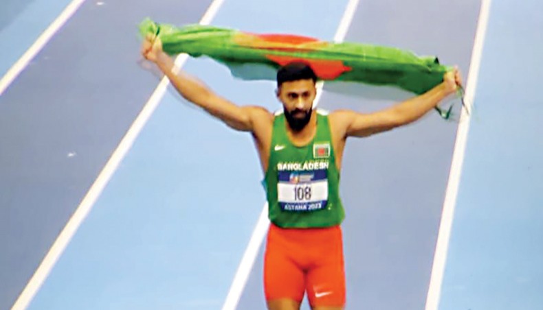 New Age | Sprinter Imran clinches first Asian gold for Bangladesh