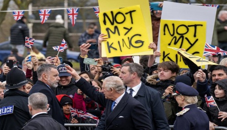 New Age | King Charles faces ‘not my king’ protest