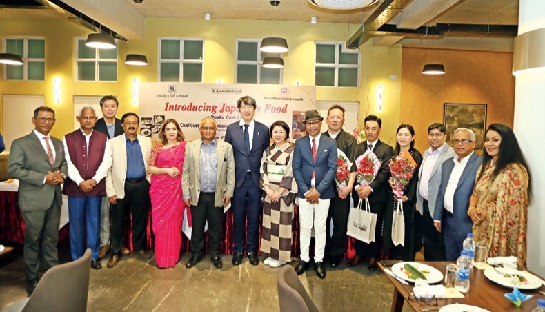 New Age | Dhaka Club introduces Japanese food