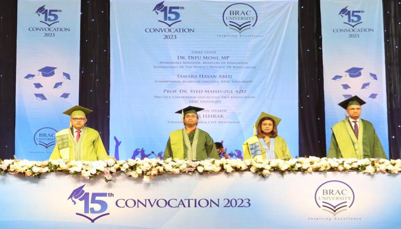 New Age | Brac University holds 15th convocation