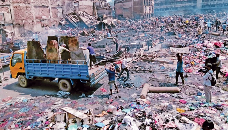 New Age | Bangabazar fire doused after 75 hours