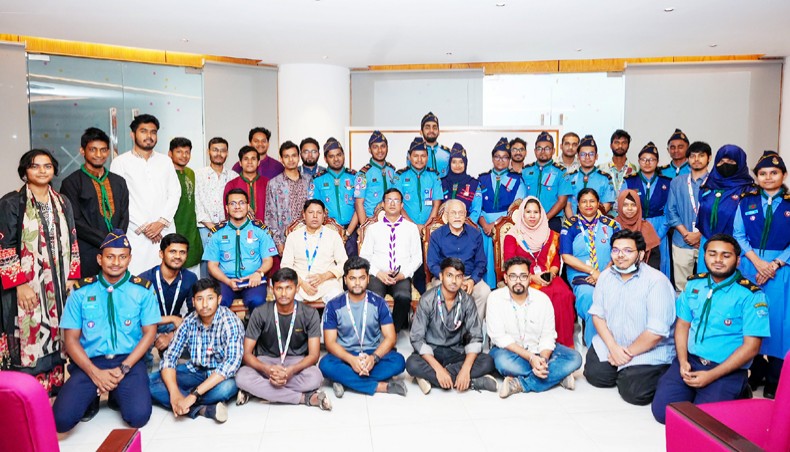 New Age | DIU air rover scout’s nat’l service award distributed