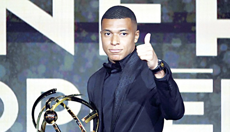 New Age | Mbappe named best French player for fourth time in row