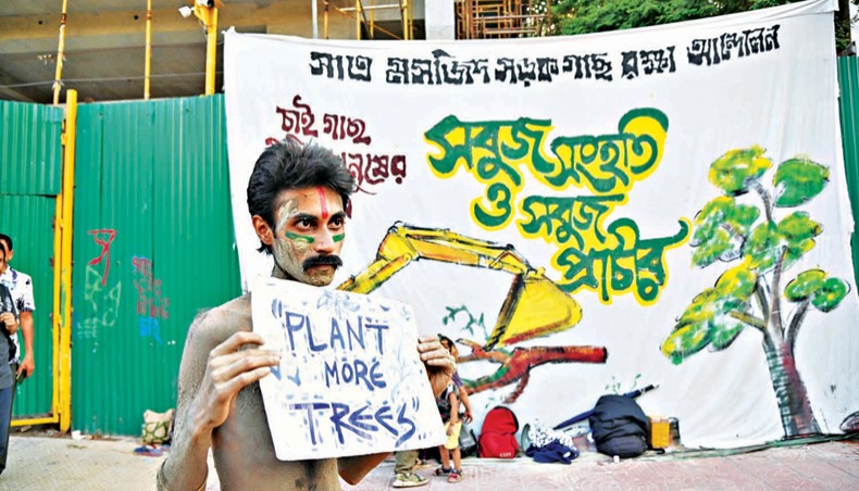 New Age | Artists protest against tree felling