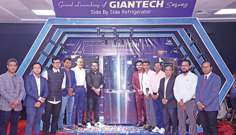 New Age | Walton unveils AIoT based Giantech series of smart fridges