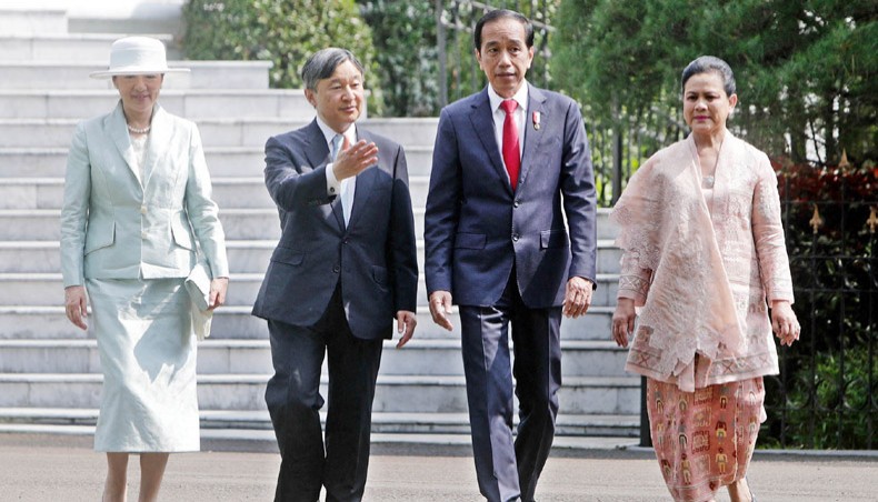 New Age | Widodo hosts Japanese emperor