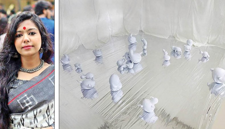 New Age | Jesmin Akter explores dream world in ‘Transformation-2’