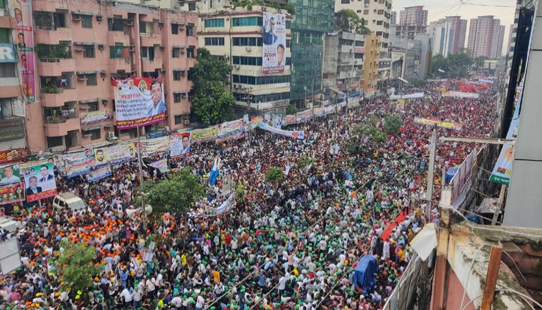 New Age | BNP’s Dhaka rally begins