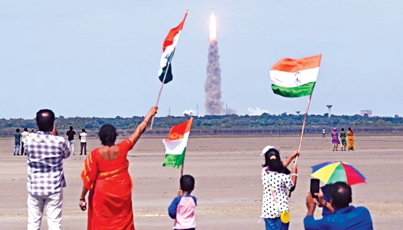 India launches cut-price mission to land on Moon