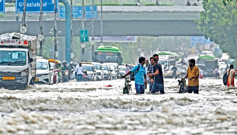 New Age | Delhi river reaches record high in monsoon floods
