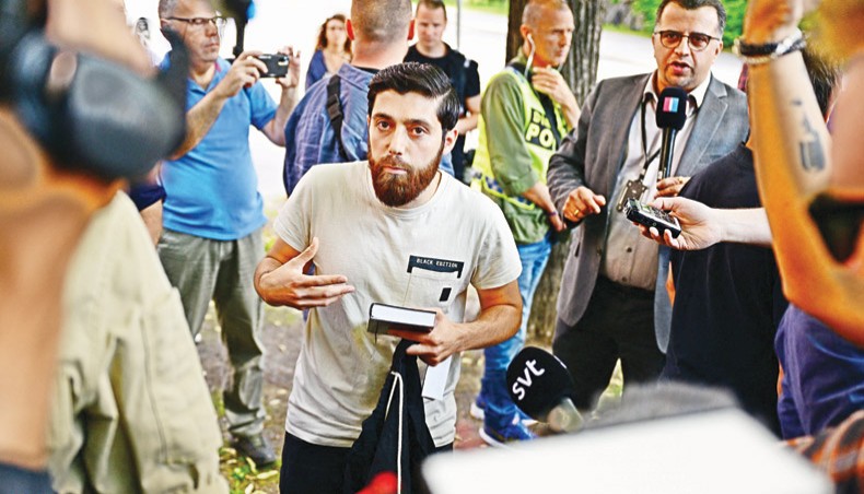 New Age | Sweden Torah burning protestor abandons plan