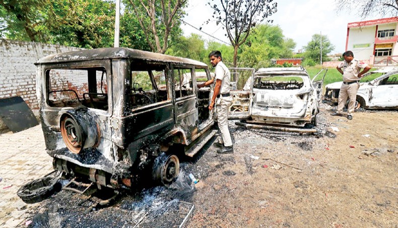 New Age | 5 killed in Haryana riot in India