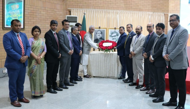 New Age | Bangladesh HC in New Delhi observes Sheikh Kamal’s birth anniv