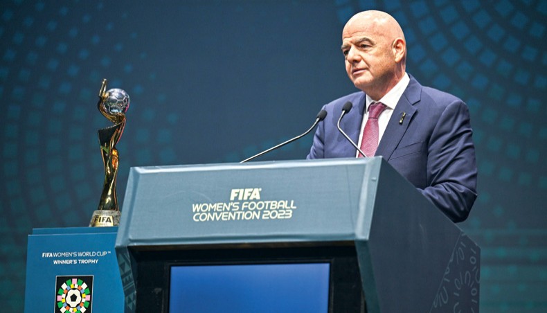 New Age | Infantino tells women ‘to pick the right fight’ for equality