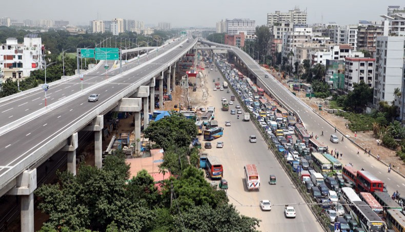 New Age | Dhaka elevated expressway opens to traffic