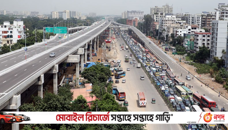 Dhaka elevated expressway opens to traffic