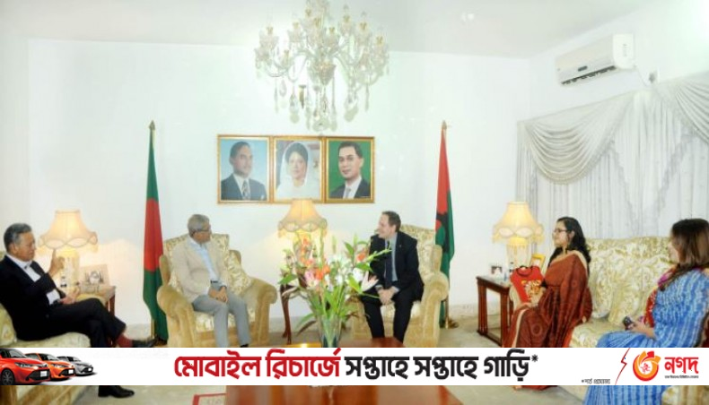 German chargé d’ affaires meets Fakhrul