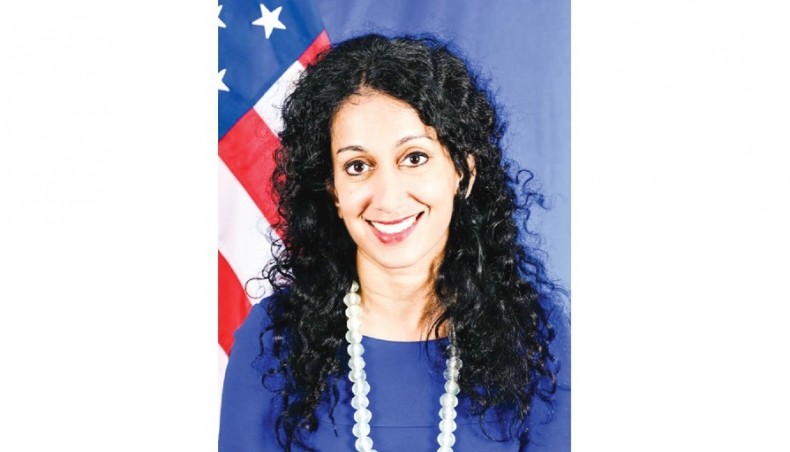 New Age | US deputy assistant secretary Afreen Akhter arrives in Dhaka