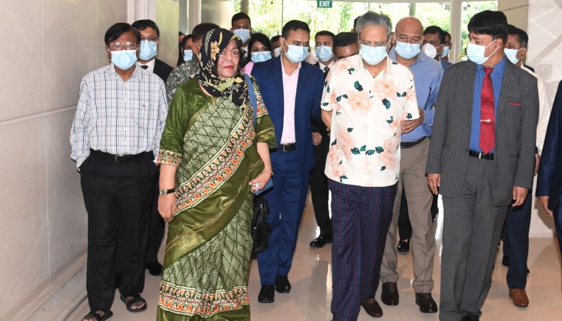 New Age | President Shahabuddin released from Singapore hospital