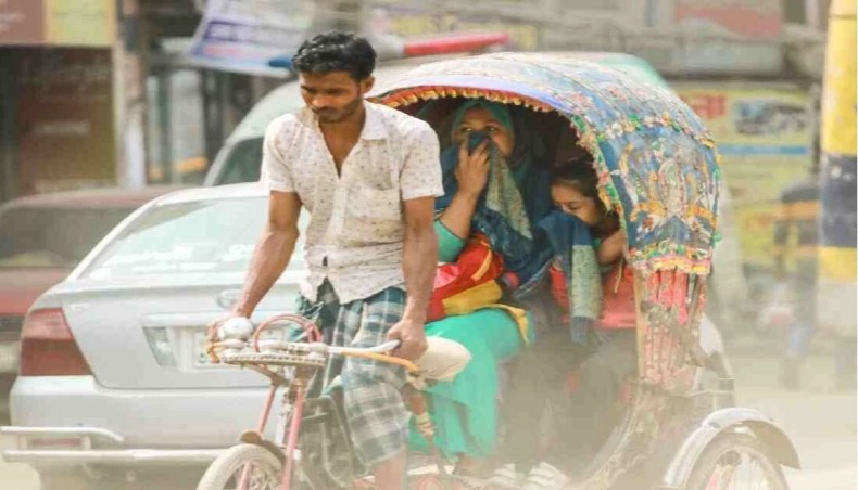 New Age | Dhaka becomes 5th most polluted city with AQI score of 182