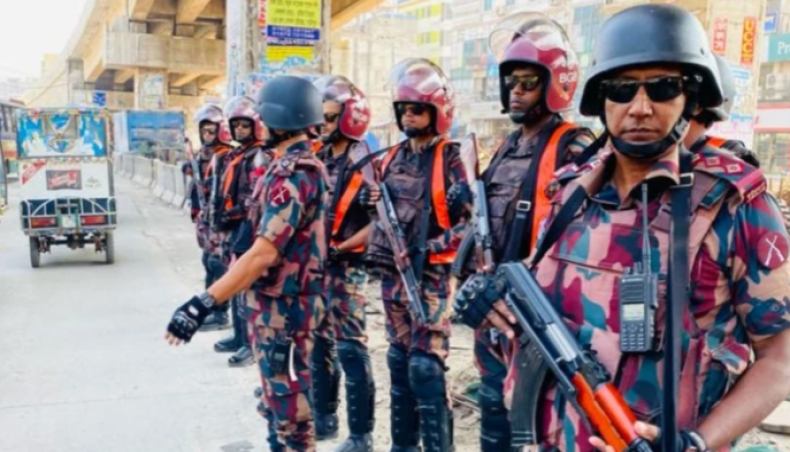 New Age | 214 platoons of BGB personnel deployed across Bangladesh